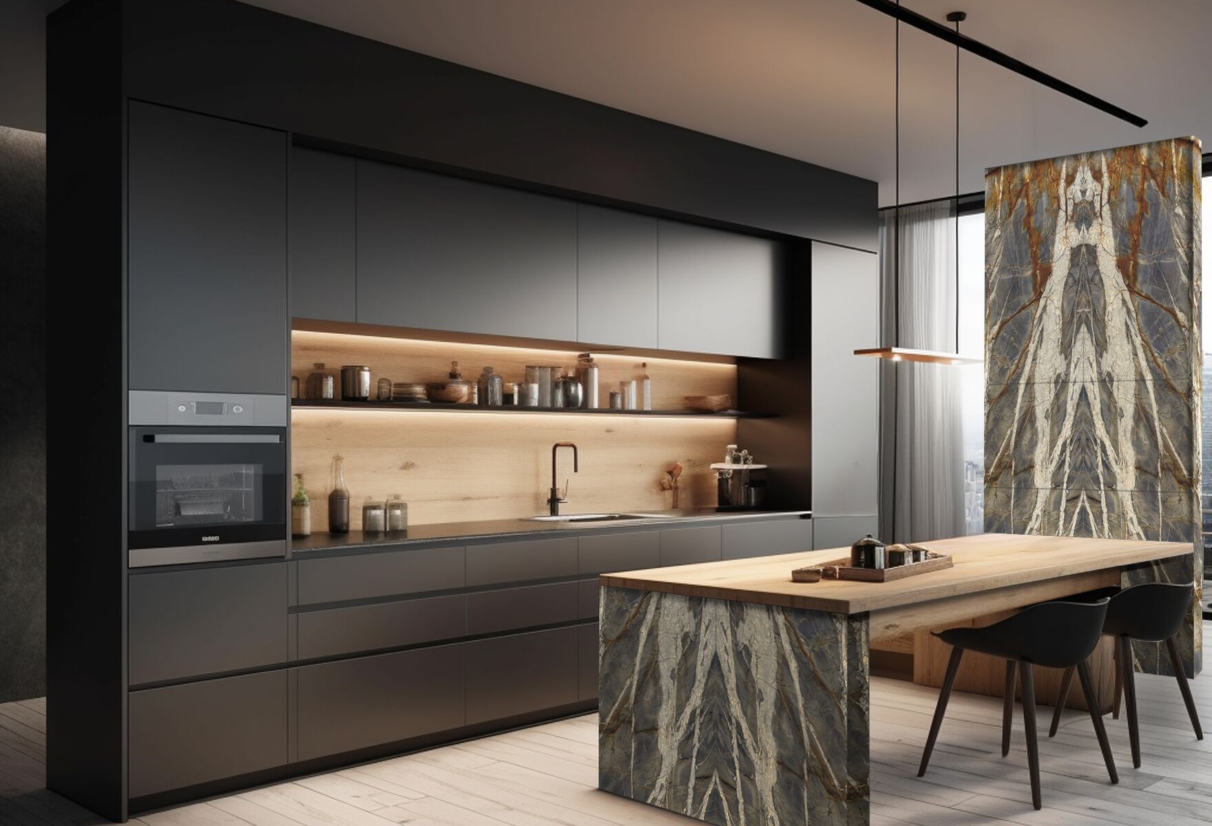 Alchimia Wall Element: Your Invisible TV by VBH | VBH